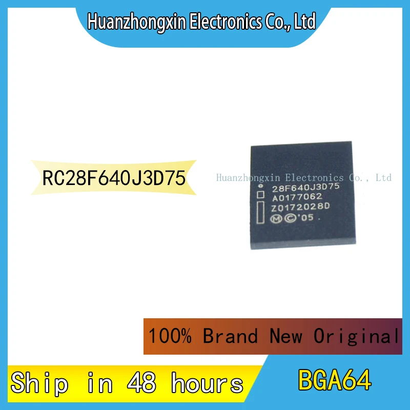RC28F640J3D75-BGA64-100-Brand-New-Original-Chip-Integrated-Circuit ...