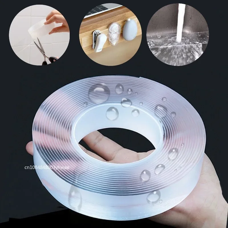 Nano-Tape-Super-Strong-Double-Sided-Adhesive-Tape-Transparent-Reusable ...