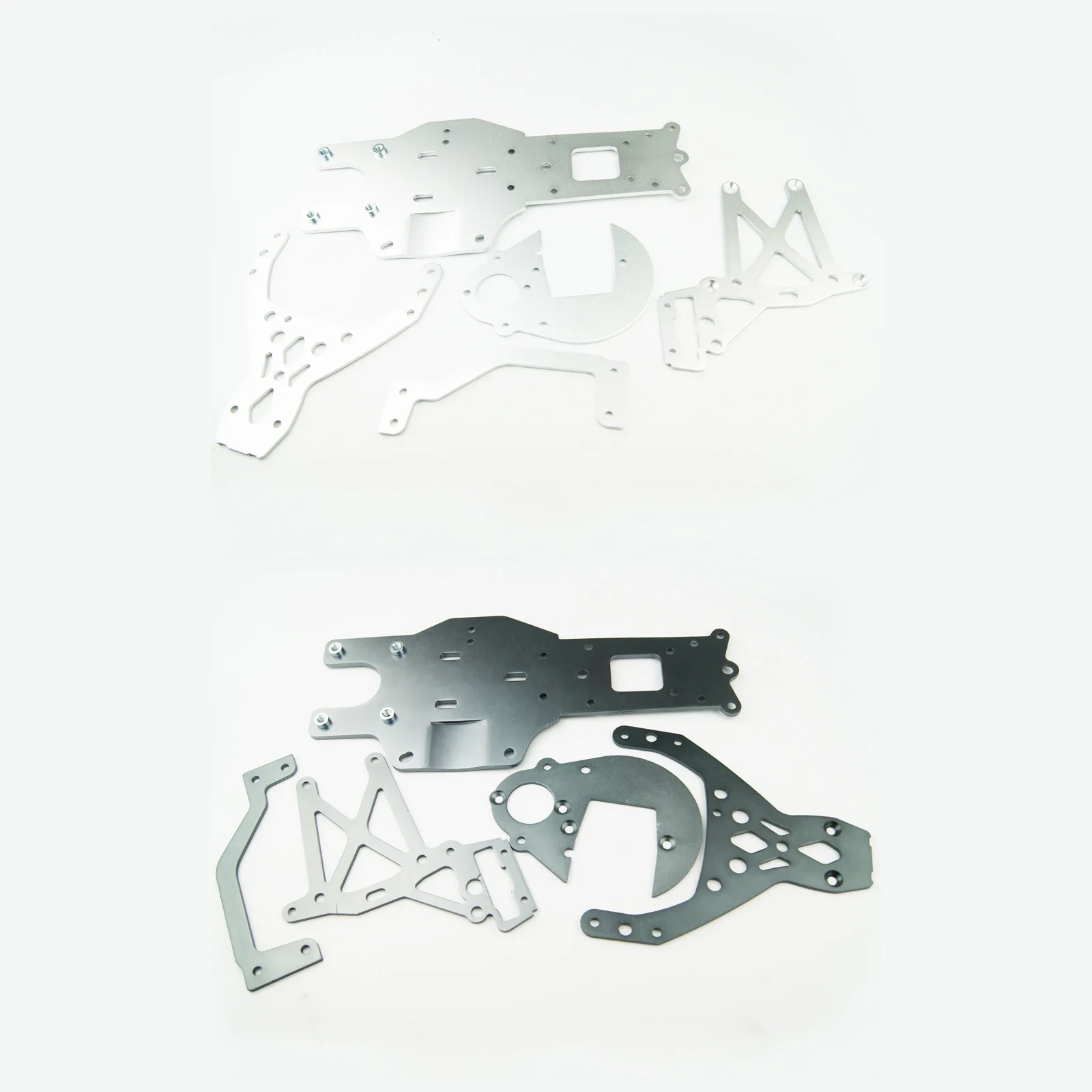 Front-Rear-2nd-Floor-Chassis-Spur-Gear-Plates-Brake-Braces-Kit-For-HPI ...