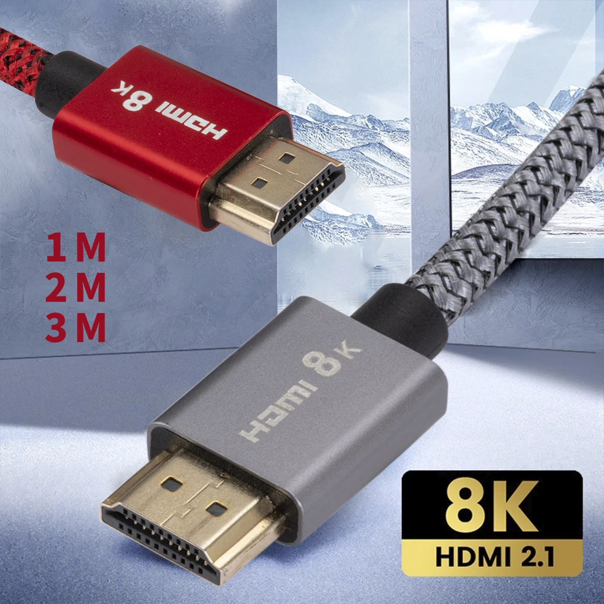 8K-HDMI-Cable-48Gbps-HDMI-2-1-30AWG-Copper-Woven-Cable-Support-HDR10 ...