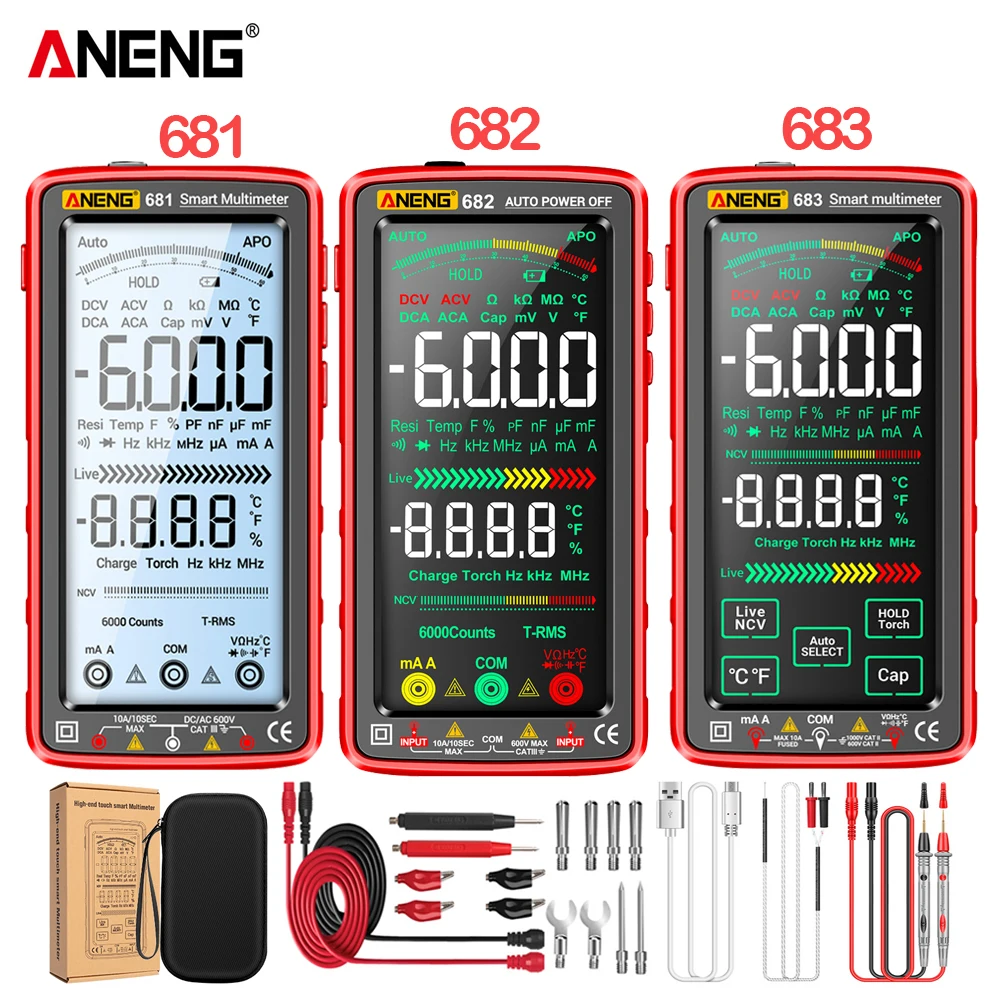 ANENG-681-682-683-Multimeter-6000-Counts-Digital-Rechargeable-AC-DC ...