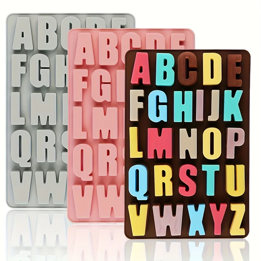 1pc-Large-Alphabet-Silicone-Mold-26-Letters-Crayon-Mold-Chocolate-Mold ...