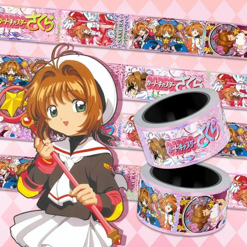 Card Captor Sakura Laser waterproof PVC Roll stickers Card Cards ...