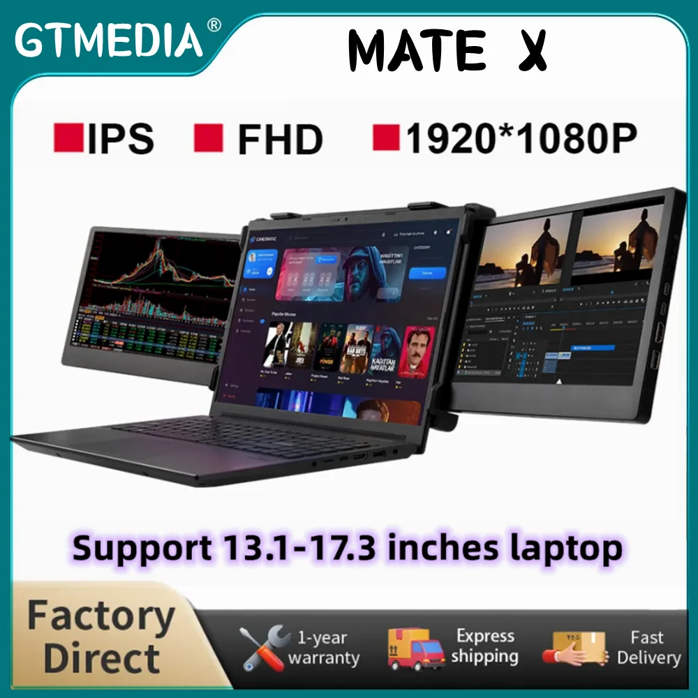 GTMEDIA-Laptop-Port-til-Dual-Extender-Tela-11-6-Monitor-72-IPS-SRGB ...