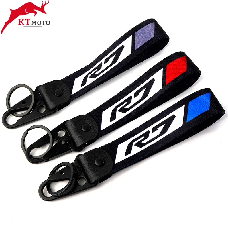 2022-Motorcycle-Embroidery-Key-Ring-Keychain-For-YAMAHA-R7-YZFR7-YZF-R7 ...