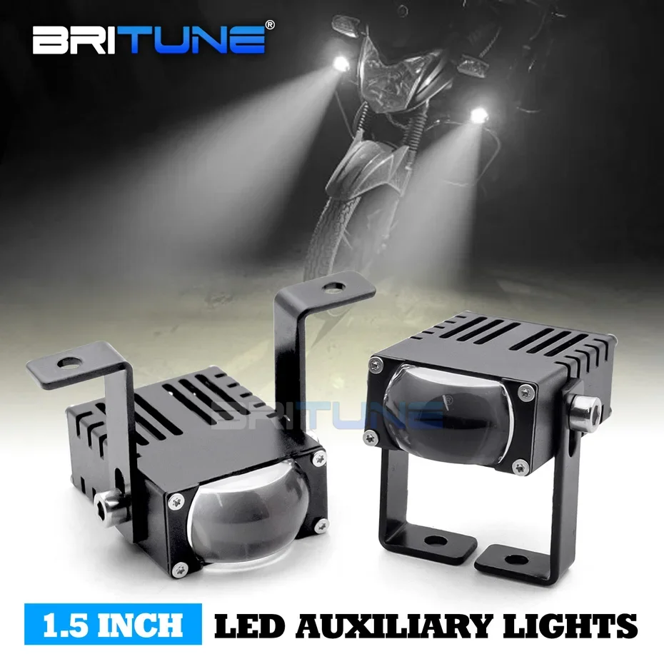 1.5 Inch Mini Ultra Thin Bi LED Fog Lights Work Light Projector Lenses ...