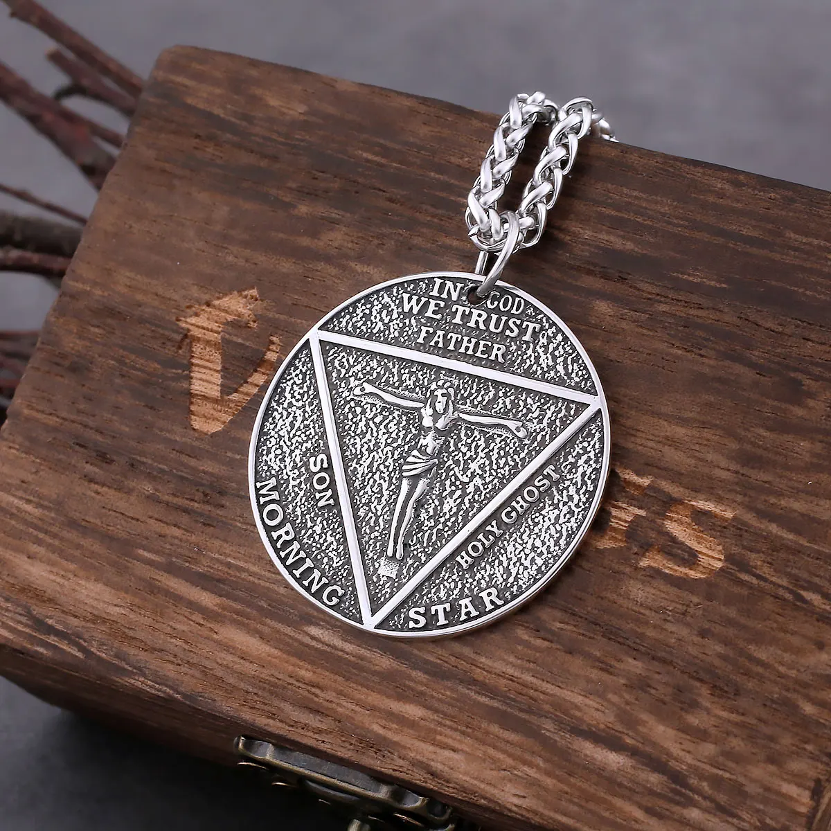 Vintage-Religious-Jesus-Satan-Ram-Necklace-Men-s-Pentagram-Hip-Hop-Punk ...