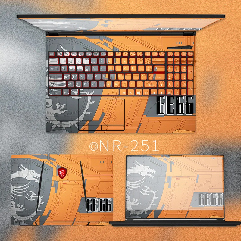 Dazzle-Vinyl-Special-Laptop-Sticker-Skin-Cover-Decal-Protector-for-MSI ...