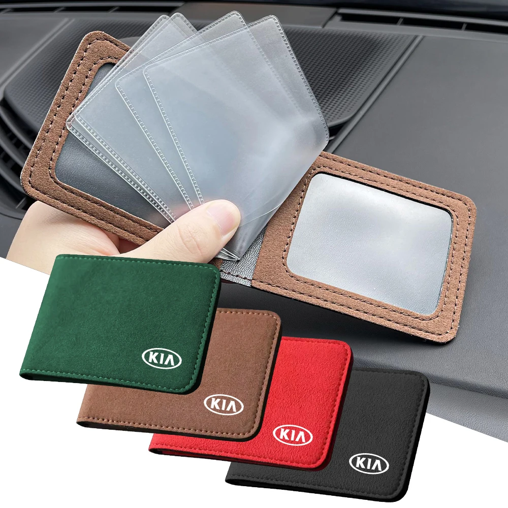Car Logo Ultra-Thin Driver License Cover Card Business ID Pass Holder ...