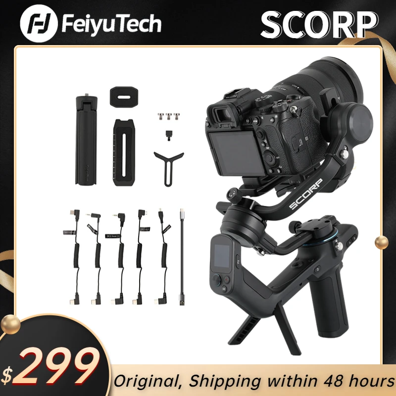 FeiyuTech-estabilizador-de-card-n-Feiyu-SCORP-con-pantalla-t-ctil-para ...