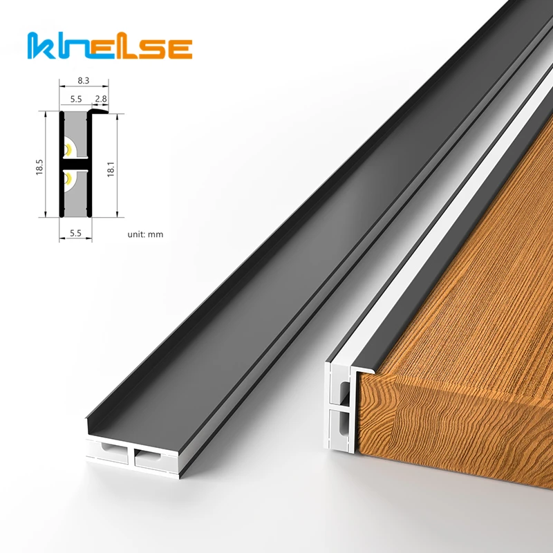 Up-Down-Glow-LED-Cabinet-Lamp-Shelf-Layer-Built-in-Hidden-Backlight ...