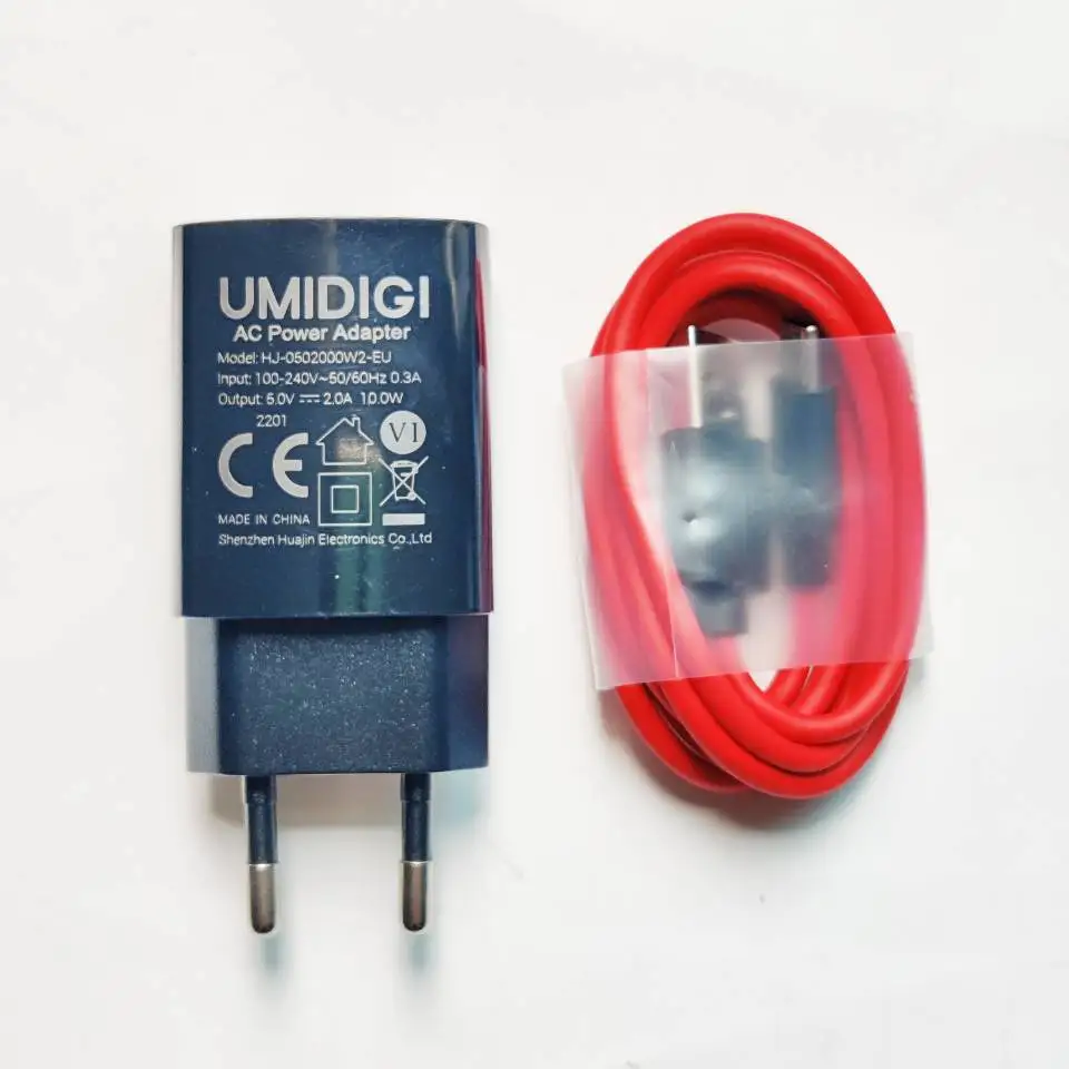 New-Original-UMI-UMIDIGI-Power-5S-Cell-Phone-EU-Charger-Travel-Adapter ...