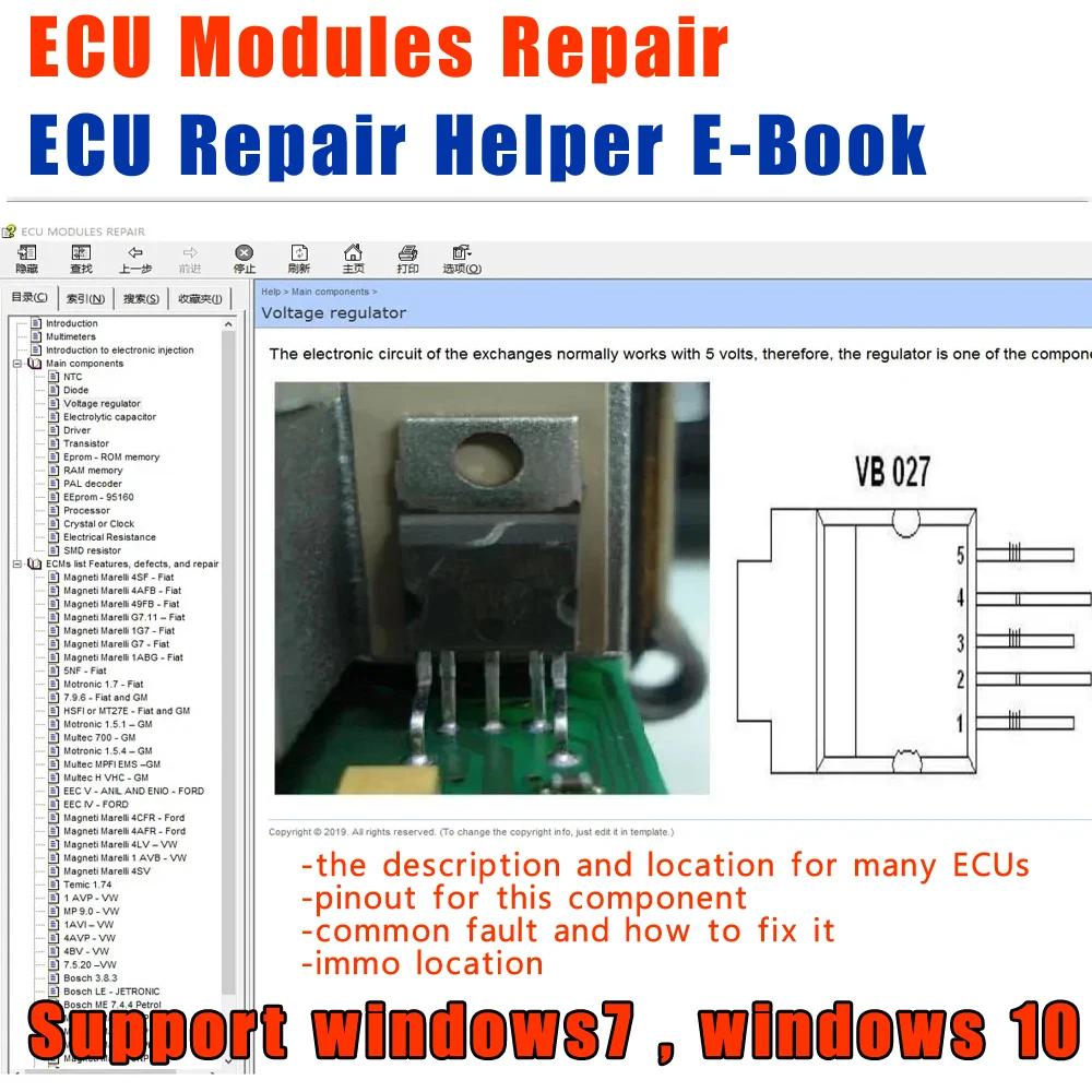 2023-ECU-MODULES-Repair-Helper-E-Book-ECUs-Pinout-Immo-Location-Including-Multimeters-Transistor ...