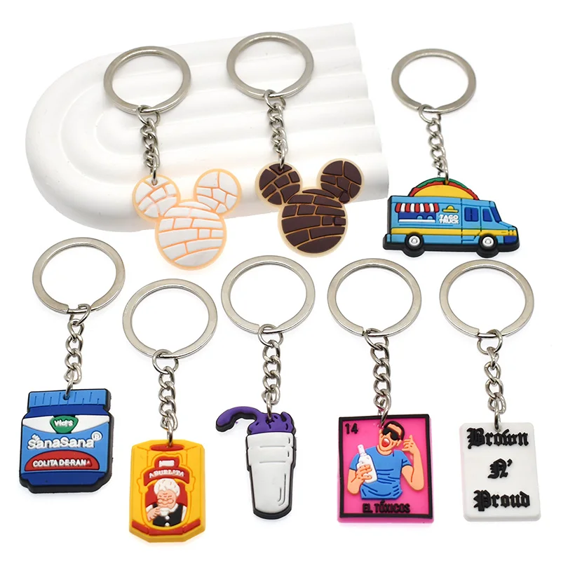 1-Piece-Keychain-Party-Mexican-Concha-Fiesta-Keyrings-Pendant-Favors ...