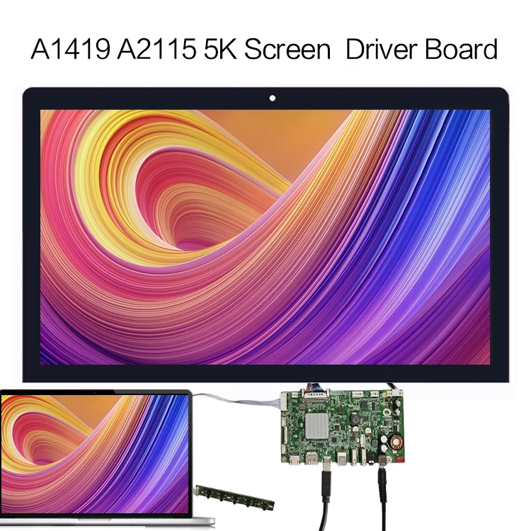 27-iMac-A1419-A2115-5K-LCD-Controller-With-DP-Type-c-Driver-Board-DIY ...