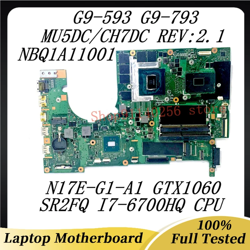 Laptop-Motherboard-MU5DC-CH7DC-REV-2-1-NBQ1A11001-For-Acer-G9-593-G9 ...
