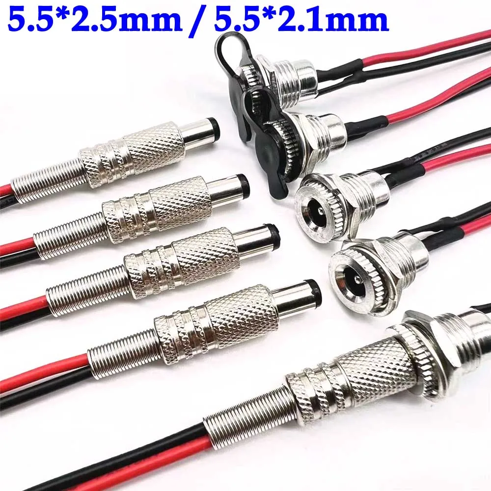 1PCS-Waterproof-DC-099-5-5-2-5mm-5521-5525-DC-Power-Jack-Socket-Female ...