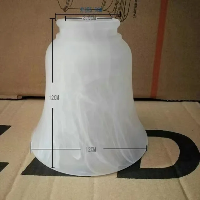 Cover Lamp Shade E27 Glass Lamp Currency Vintage Replacement Glass ...