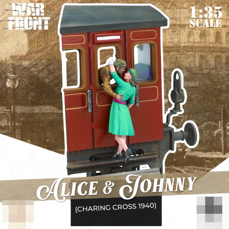 1-35-Resin-Model-figure-GK-Soldier-CHARING-CROSS-1940-WWII-Military ...