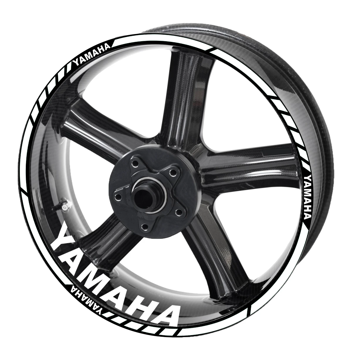 Reflective Motorcycle Yamaha Sticker Wheel Rim Decal Yzf R1 R3 R15 R1m ...