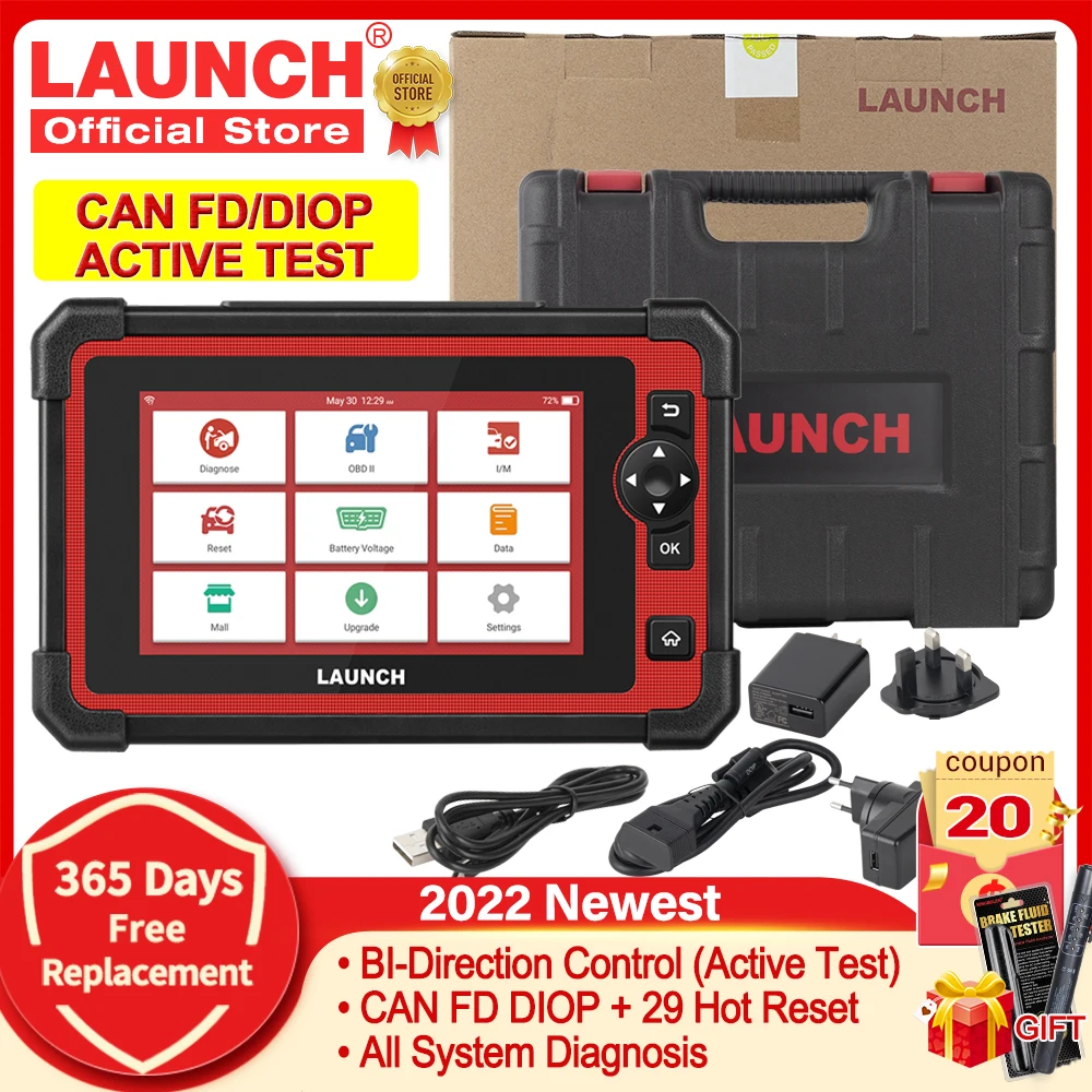 Launch X431 Crp909e Diagnostic Tools Car Obd Obd2 Full System Code ...