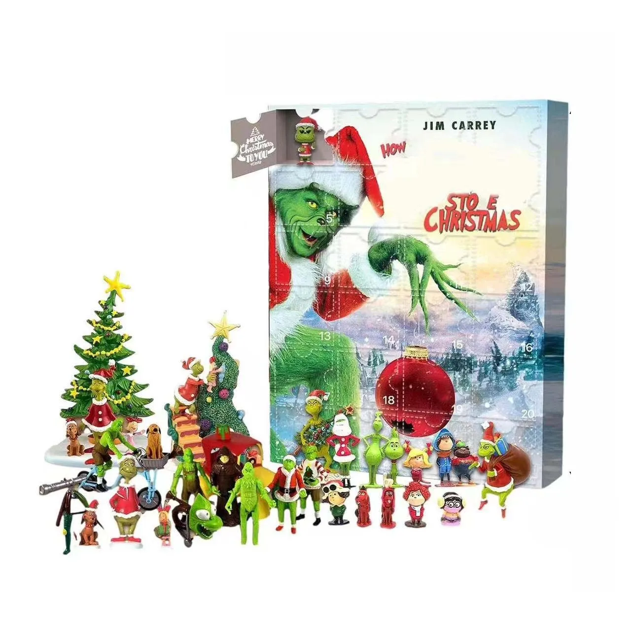 Why the 24-Piece 3D Gremlins Grinch Christmas Advent Calendar Is the ...