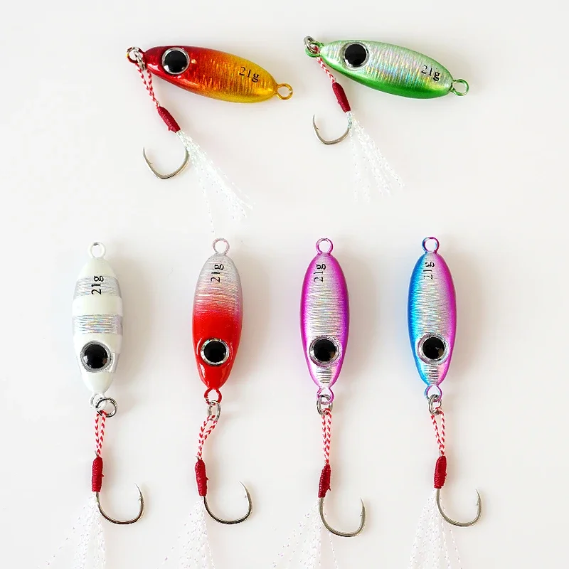 Micro-Metal-Jig-Fishing-LuresShore-Casting-Jigging-Spoon-Saltwater ...