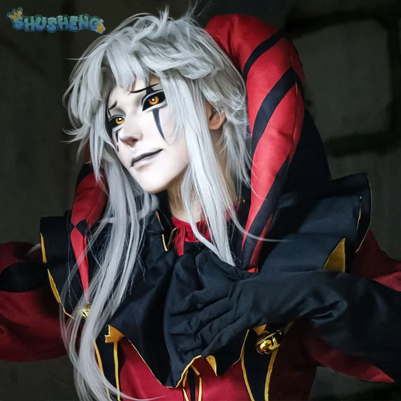 2025 Game Freak COS Circus Role Play Clown Uniform Pierrot Cosplay ...