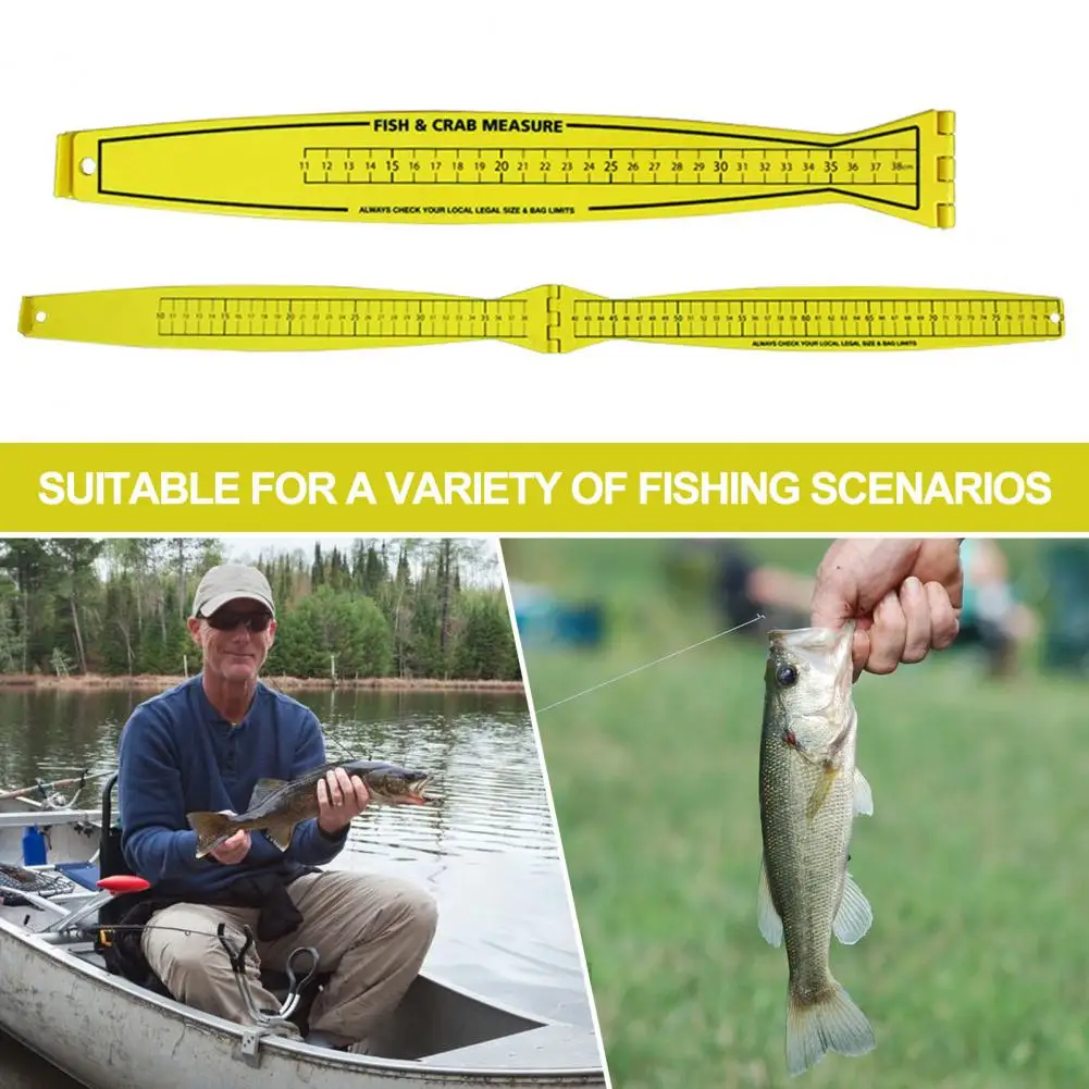 Fish-Measuring-Board-Portable-Folding-Fishing-Ruler-Versatile-Use-Easy ...