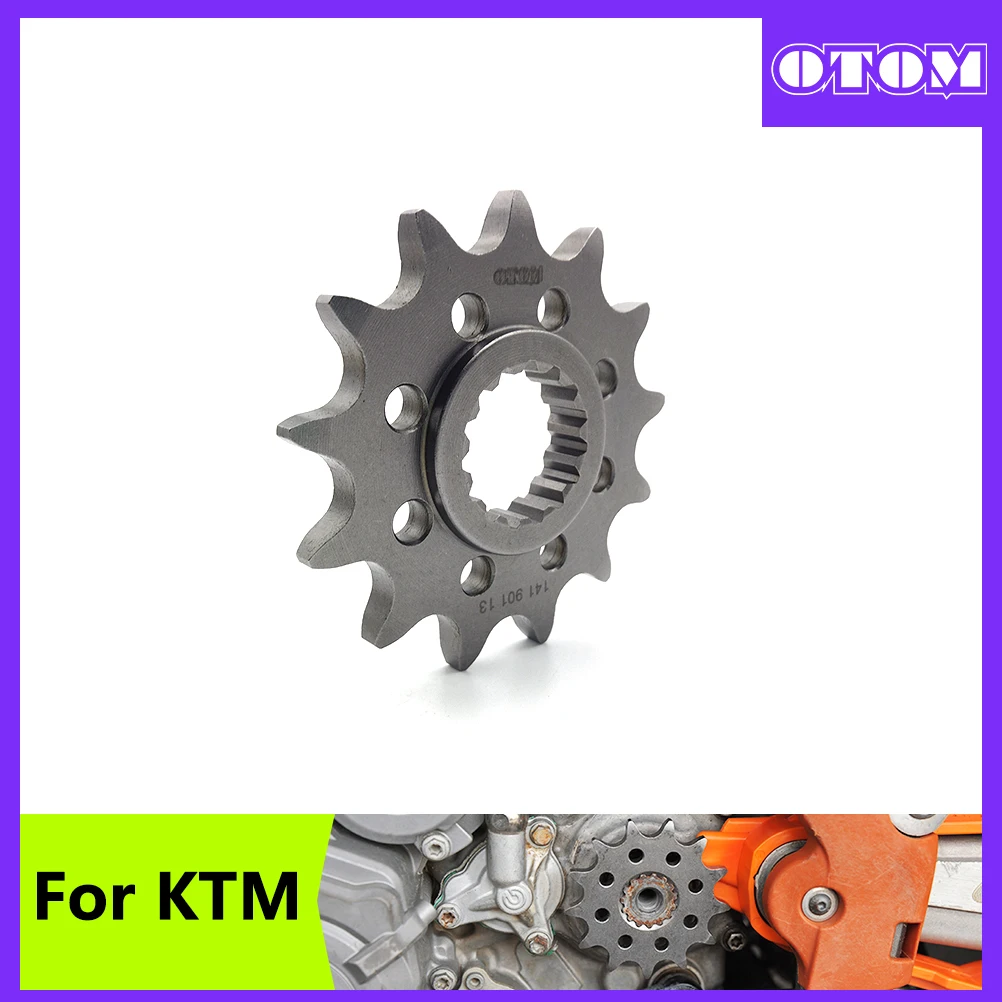 Motorcycle Chain 520 13T Front Sprocket For KTM SXF MXC XCF EXC XCFW ...