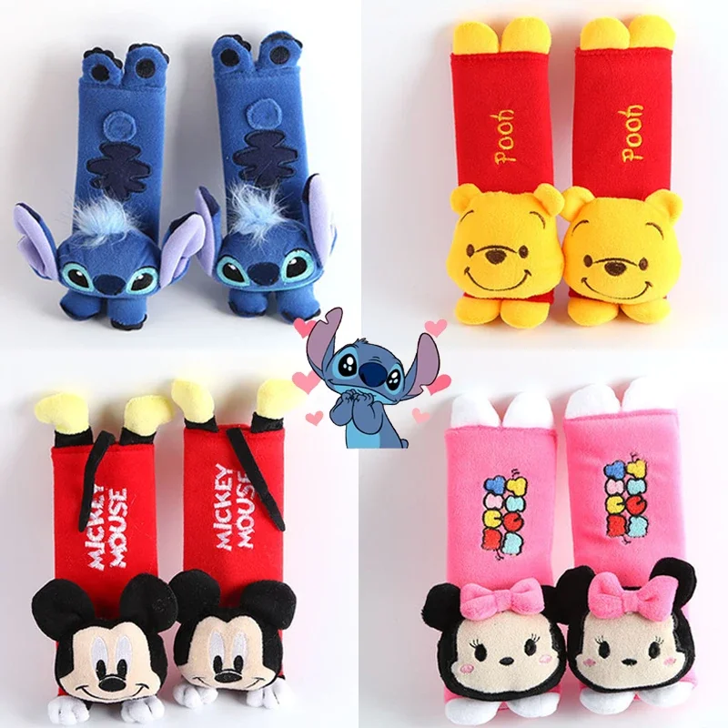 Disney-Stitch-Auto-Sicherheits-gurt-Schulter-bezug-Cartoon-Mickey ...