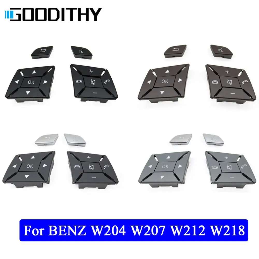 LHD RHD Car Steering Wheel Cover Control Switch Multi function Button ...