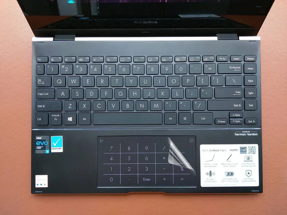 Matte for ASUS ZenBook Flip S oled UX371EA UX371 EA Touchpad Protective ...