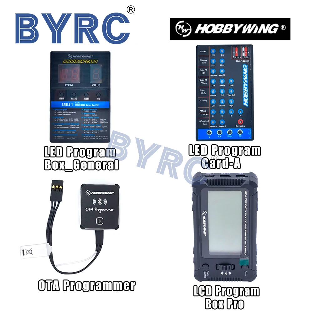 Hobbywing-Program-Card-A-LED-Program-Box-LCD-Program-Box-Pro-OTA-Programmer-For-Programming ...