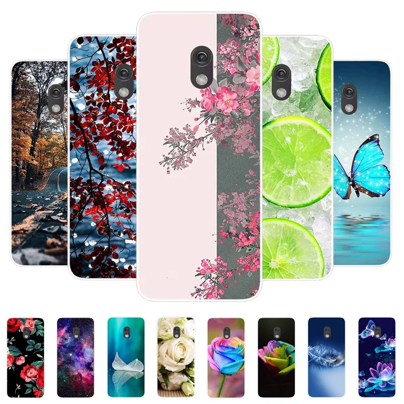 Floral Soft TPU Clear Silicone Phone Case - Elegant Back Shell Design ...