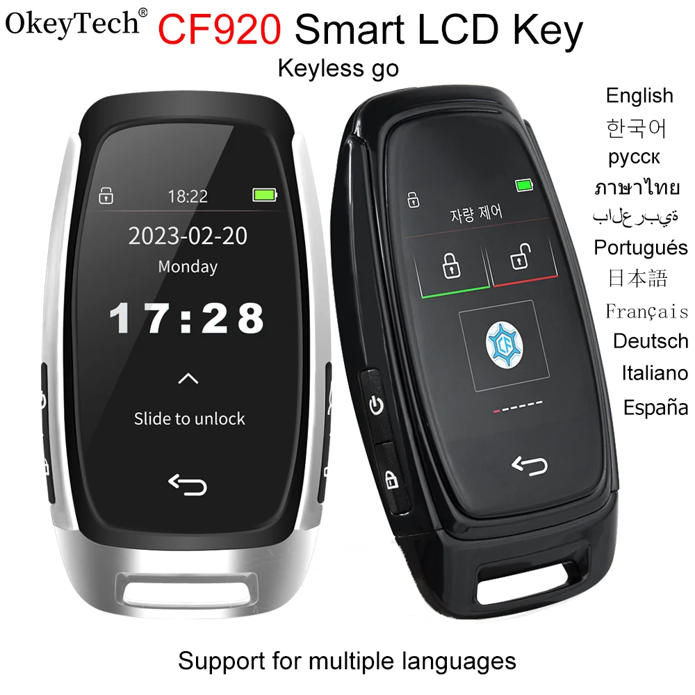 Cf920 Universal Modificado Inteligente Chave De Tela Lcd Para Audi Para ...