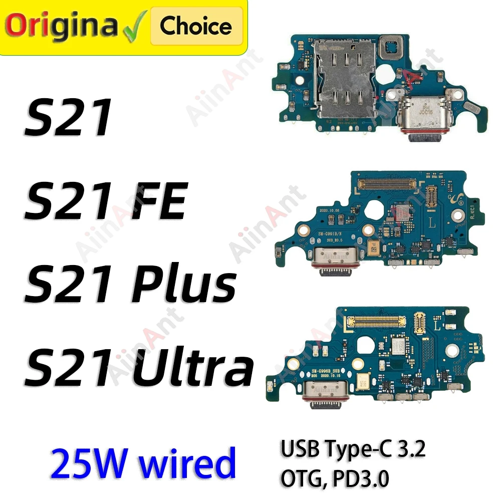 Aiinant USB Charger Board Dock Connector Charging Port Flex Cable For ...