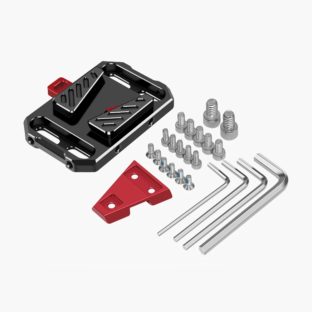 FOTGA Quick Release Pocket V-Mount Battery Plate Quick Release V-Lock ...