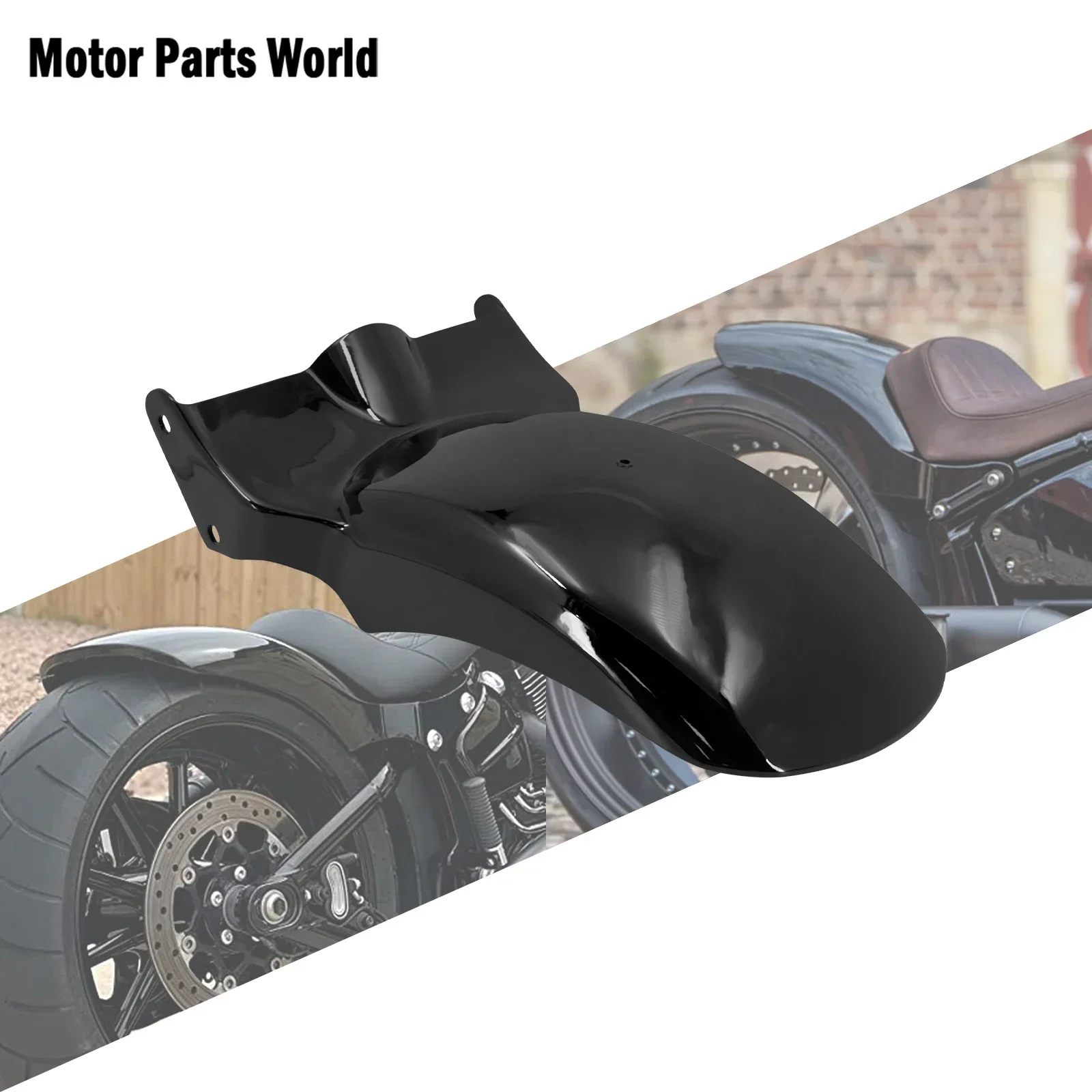 Motorcycle-Rear-Short-Fender-Mudguard-Cover-Without-Light-For-Harley ...