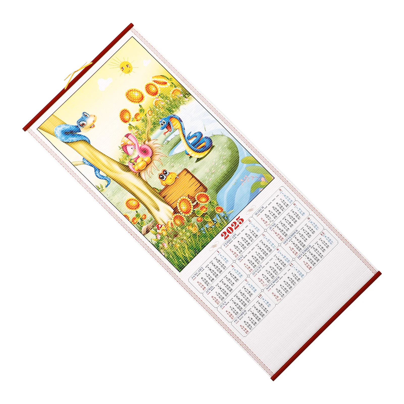 Calendario-de-mimbre-de-imitaci-n-planificador-de-pared-tradicional ...