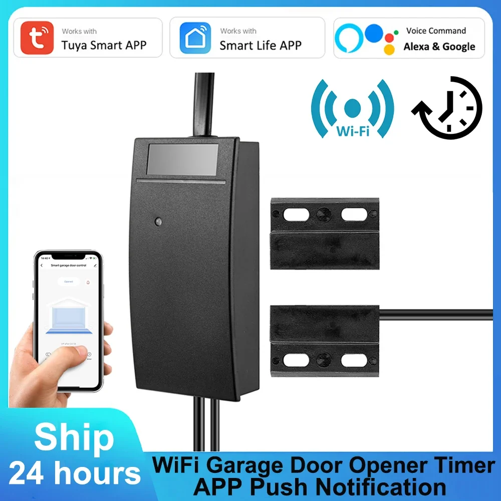 Tuya-Wireless-2-4G-WiFi-Timer-Garage-Door-Opener-Control-Set-Password ...