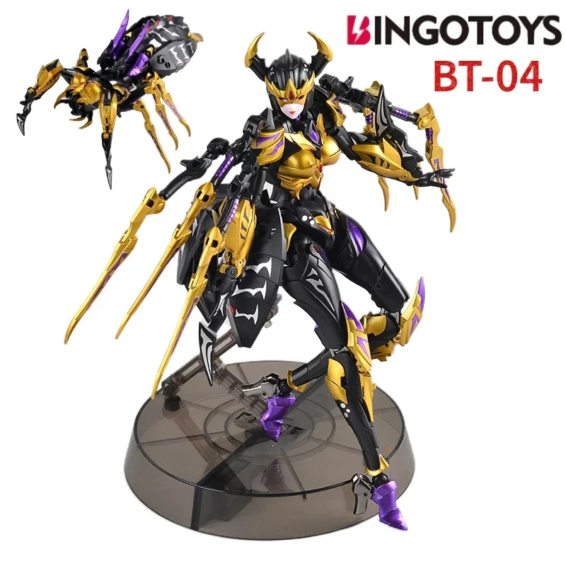 IN-STOCK-Bingo-toys-Transformation-BT-04-Blackarachnia-BT04-Spider-Girl ...