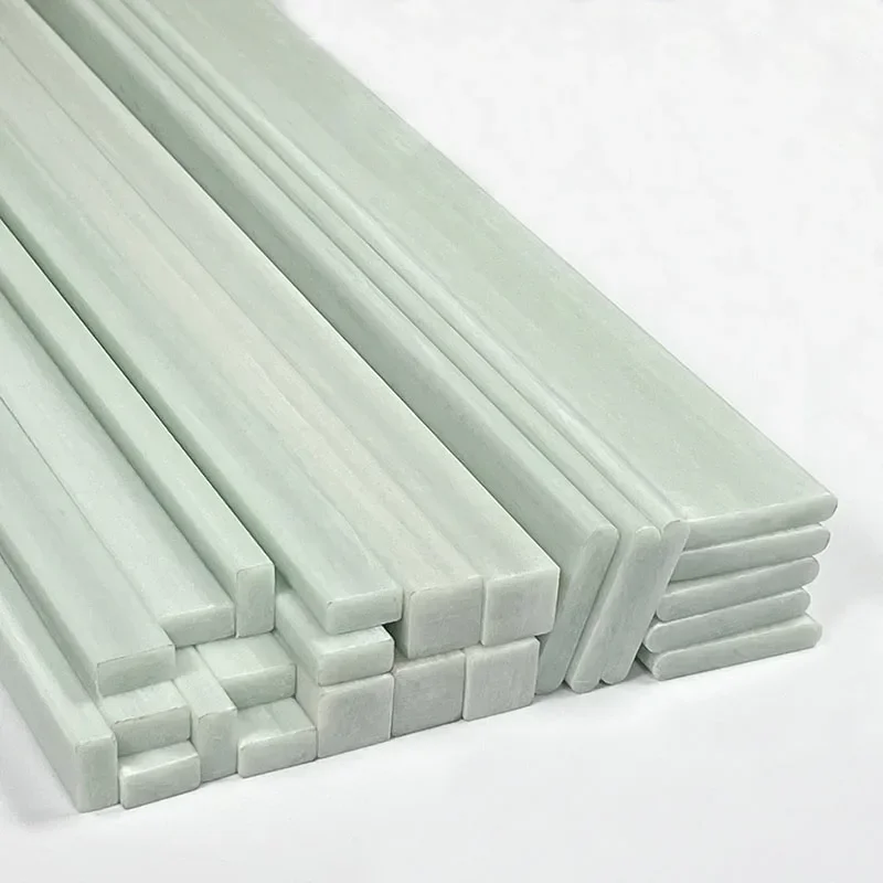 Length-500mm-White-Fiberglass-Square-Flat-Fixed-Bar-Width-2-30mm-Glass ...