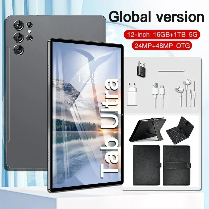 Tablet-Dual-Sim-Vers-o-Global-S23-Ultra-Original-12-Polegada-HD-4K ...