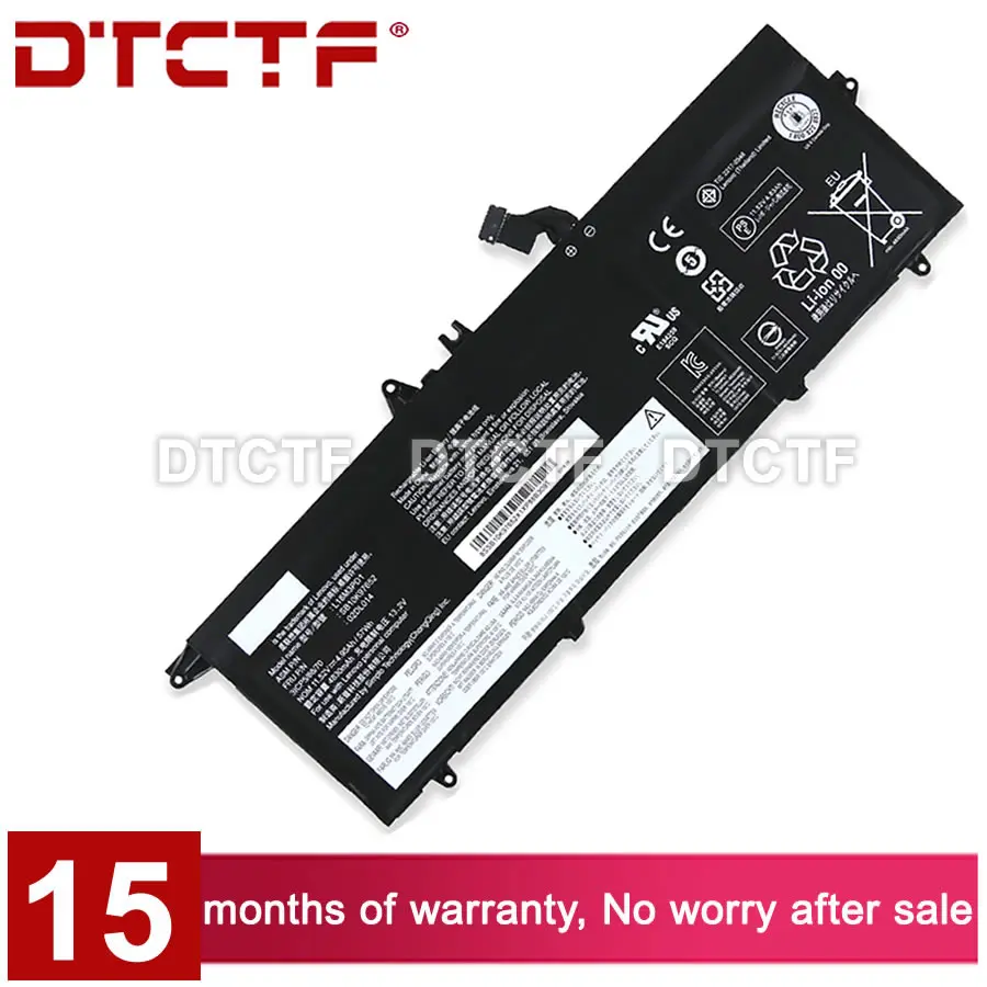 DTCTF 11.58V 57Wh 4922mAh Model L18M3PD1 L18L3PD1 L18C3PD1 02DL014 ...