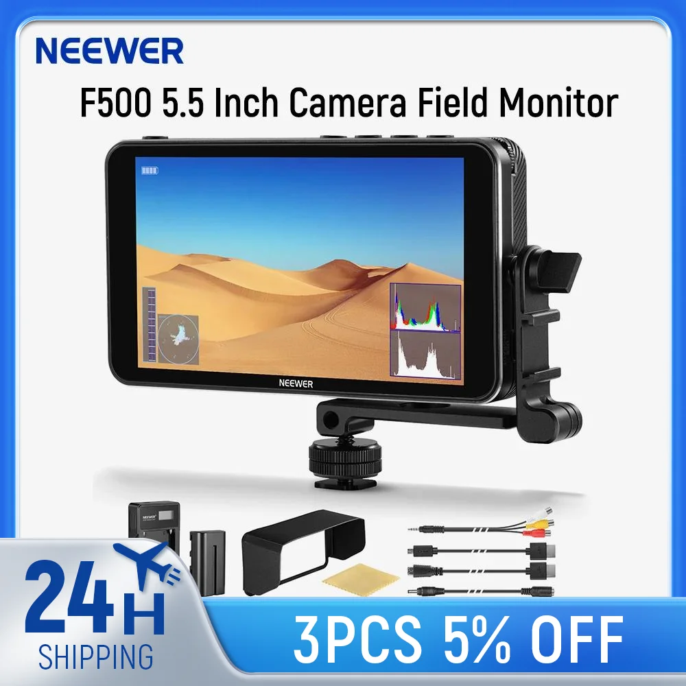 NEEWER-Camera-Field-Monitor-Waveform-Vector-Scope-Full-HD-1920x1080-IPS ...