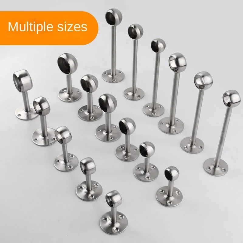 1pcs-304-Stainless-Steel-Flange-Bracket-Pipe-Bracket-Socket-150mm ...