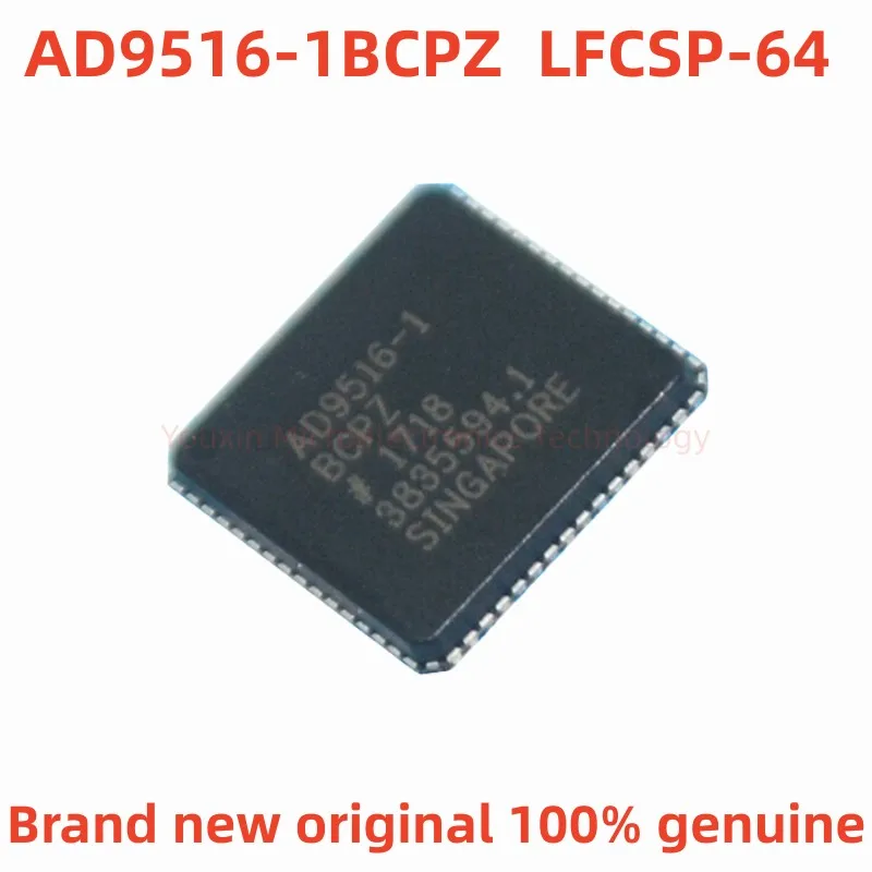 Original genuíno AD9516-1BCPZ AD9516 no pacote LFCSP-64 clock gerador chip