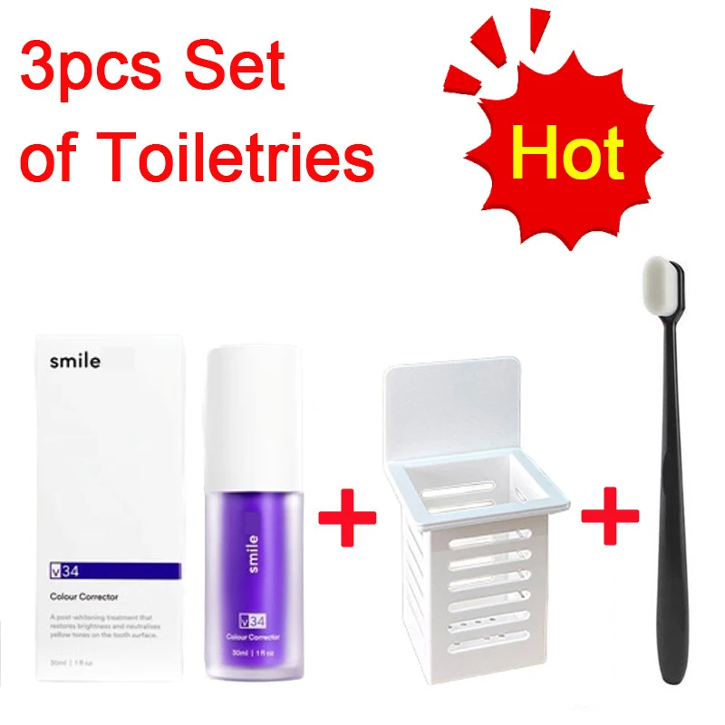 V34-Purple-Tooth-Whitening-Smilekits-Cleaning-And-Whitening-Toothpaste ...