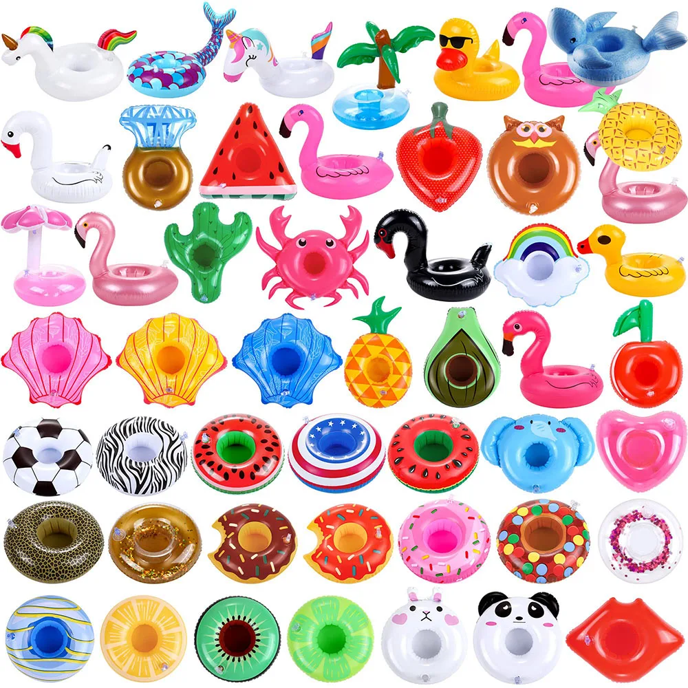 50Style Floating Drink Cup Holder For Pool Party Summer Swimming ...